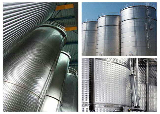 Biological Fermentation High Performance Dimpled Stainless Steel Plate