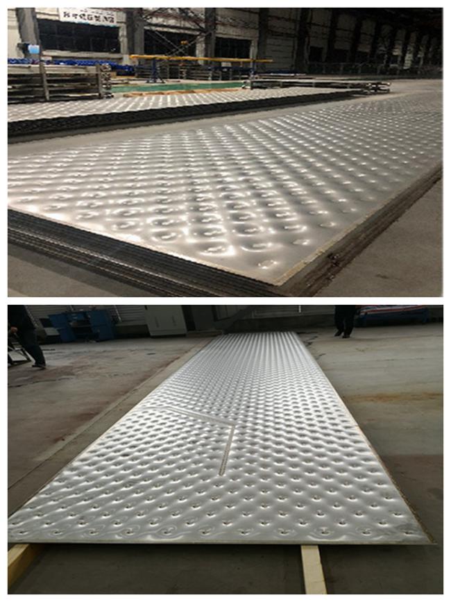 Size Customizable Stainless Steel Dimple Plate DIN Highly Flexible