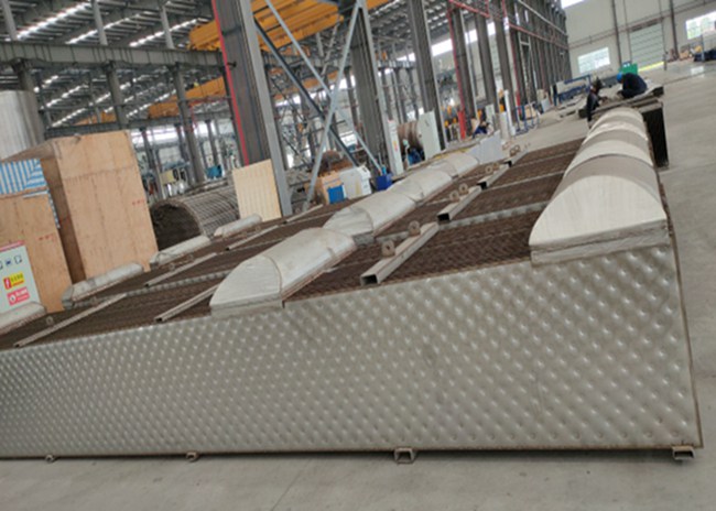 DIN Laser Welded 2205 Stainless Steel Dimple Plate