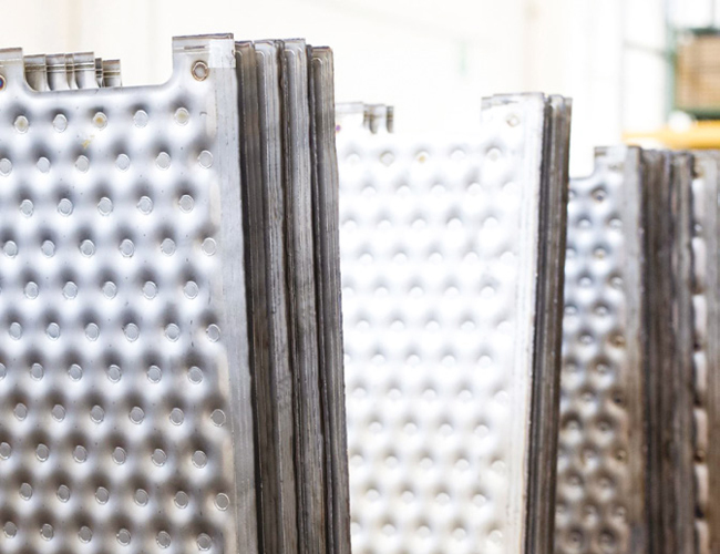 Size Customizable Dimple Pillow Plate Heat Exchanger Stainless Steel