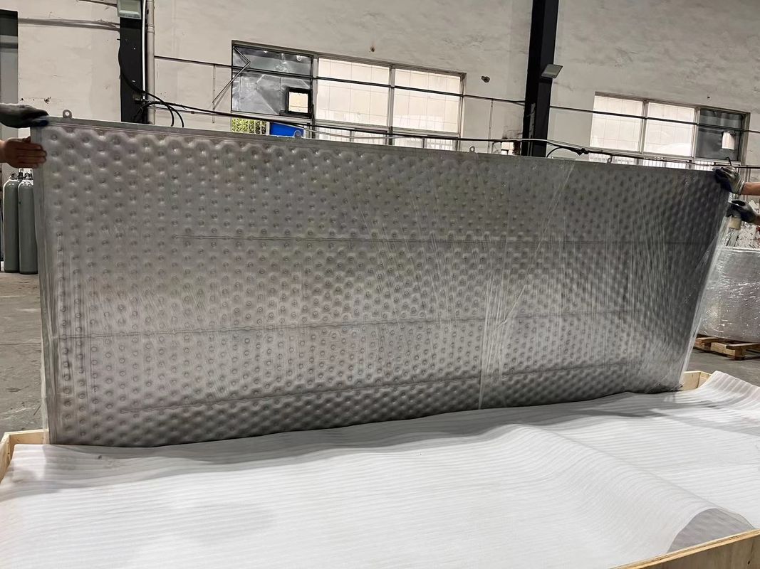 Stainless Steel Immersion Pillow Dimple Plate For Beverage Cooling 3mm