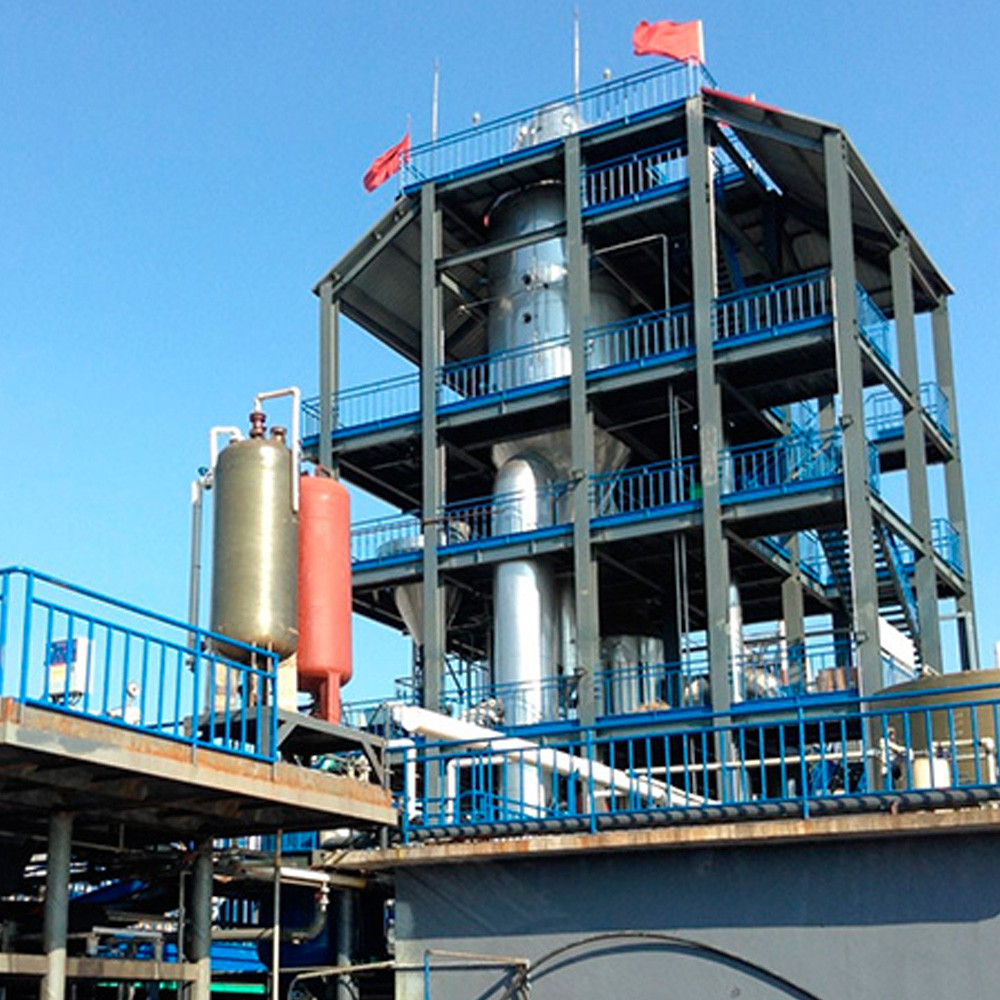 Continuous Forced Circulation Brine Mvr Evaporator 440V For Seawater ...