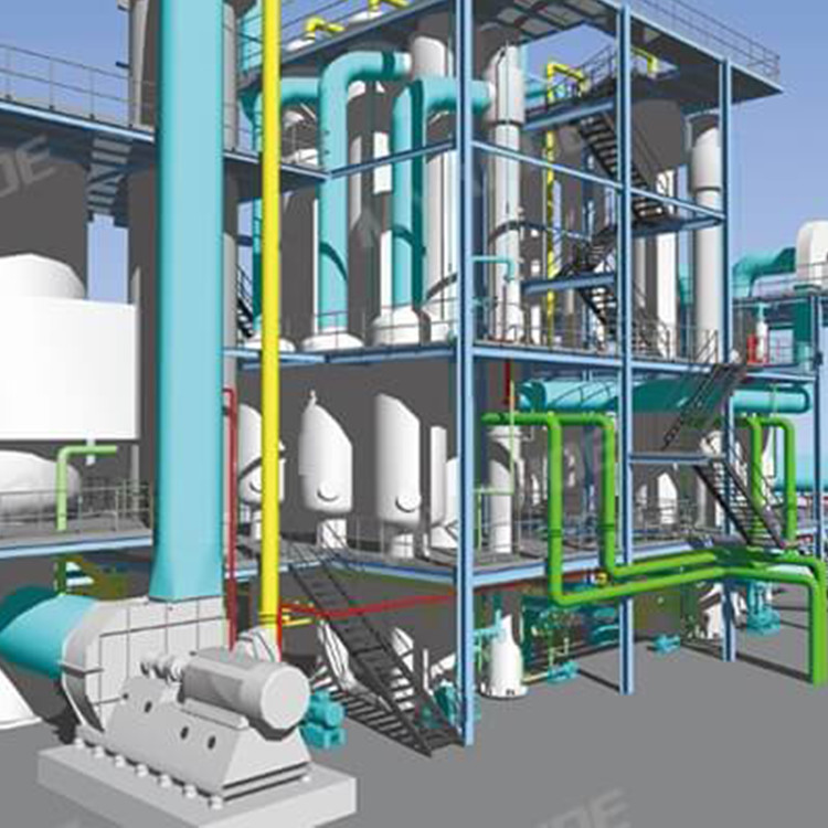 Removable Tvr Ball Vacuum Mvr Polluted Water Evaporator For Paper ...