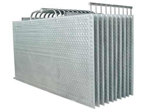 SS304 Laser Welded Dimpled Plate Heat Exchanger 2.5x2.5m For Vacuum ...