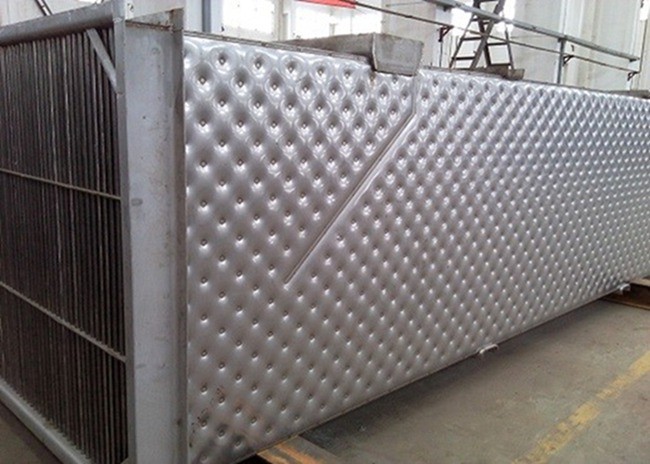 Stainless Steel Pillow Dimple Plate Heat Exchanger Chillers